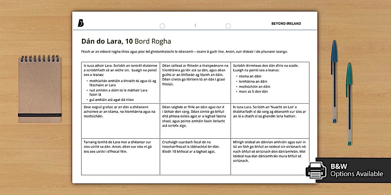 Dán do Lara, 10 Bord Rogha