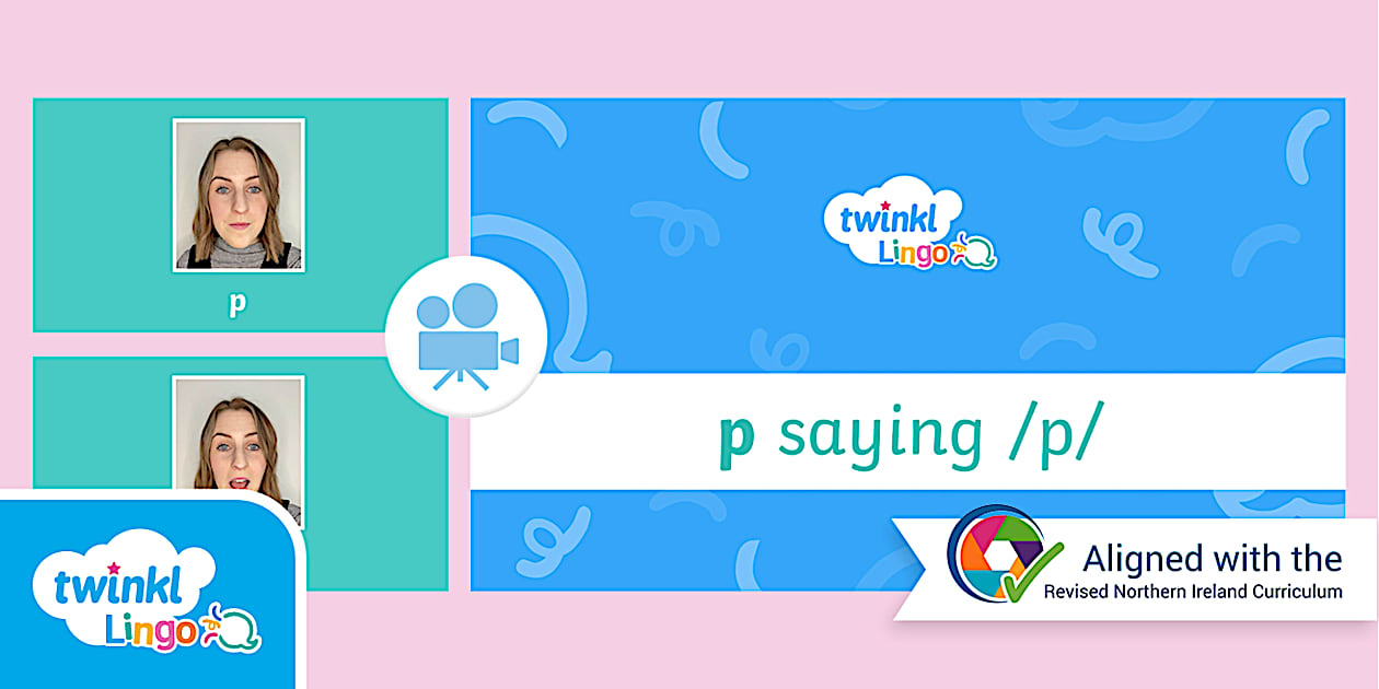 Twinkl Lingo Stage 1: 'p' sound video