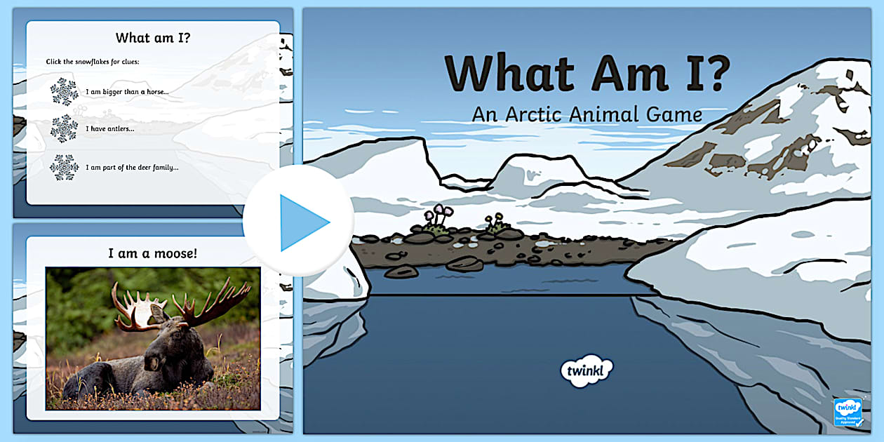 Arctic Animals What Am I Interactive PowerPoint Game