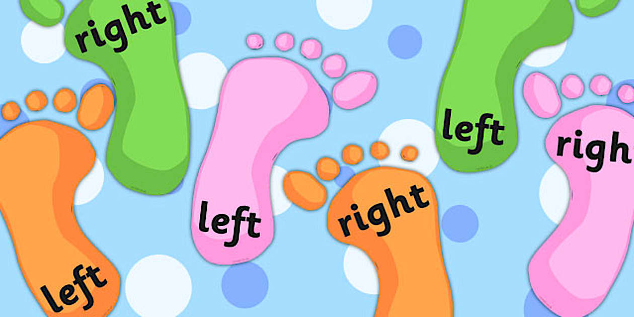 Right And Left Footprint Cut Outs (teacher made) - Twinkl