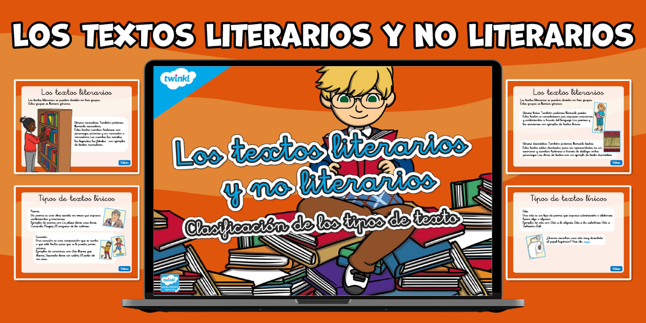 Presentación: Los textos literarios y no literarios