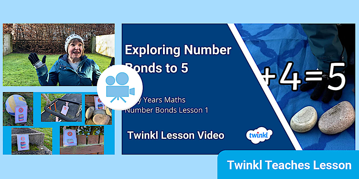 👉 Early Years (Ages 3-5) Maths: Number Bonds Video Lesson 1