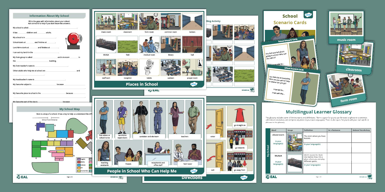 My Local Community Resource Pack for Older Learners of EAL - My School