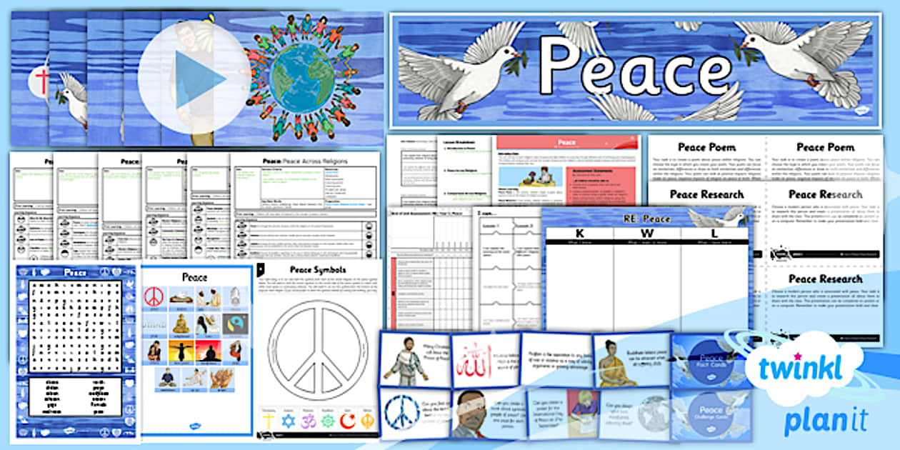 RE: Peace Year 5 Unit Pack (teacher made) - Twinkl