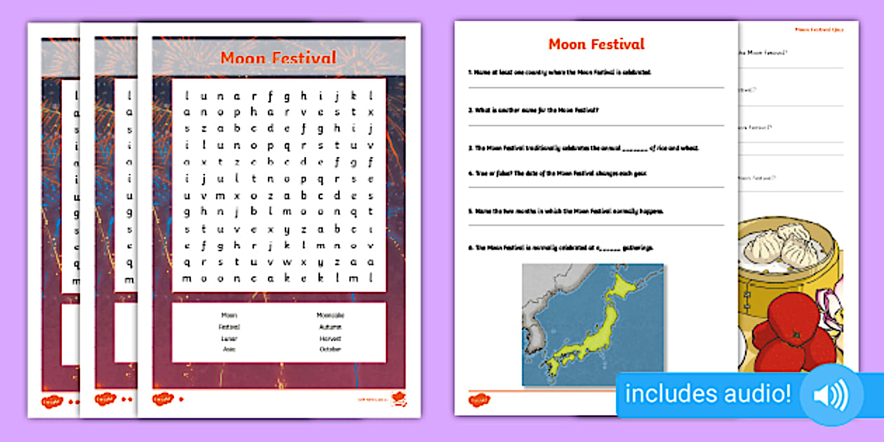 Moon Festival Podcast for Kids | Crash Course | Twinkl