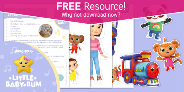 FREE Little Baby Bum: Sensory Bag (teacher made) - Twinkl