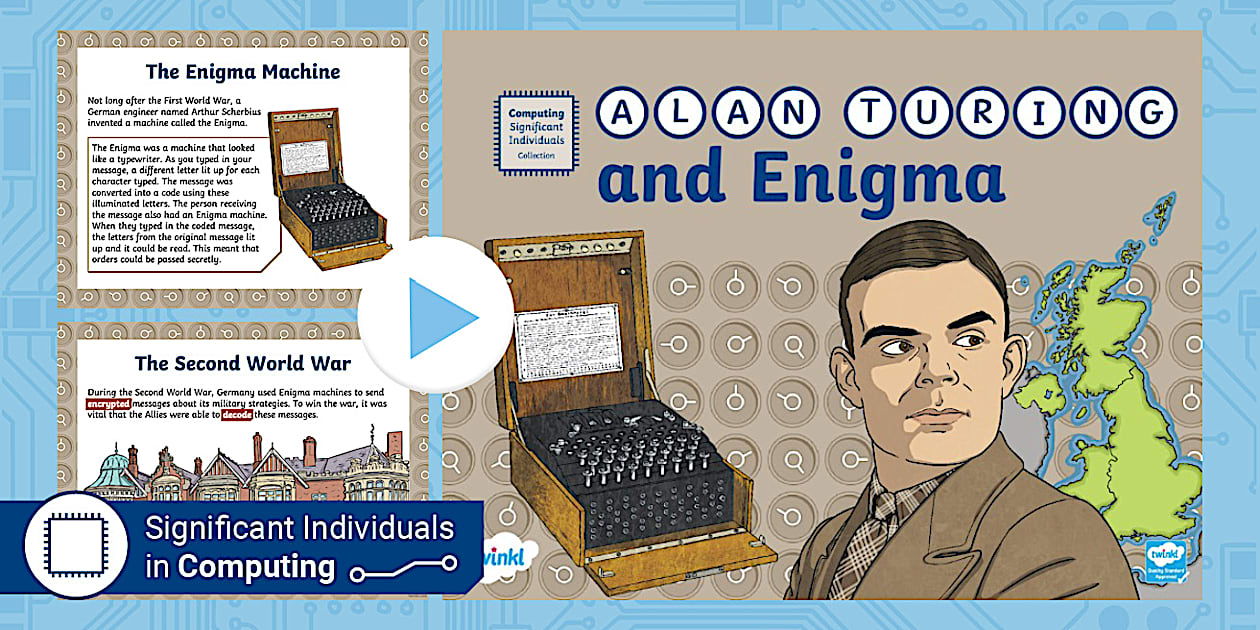 KS2 Alan Turing PowerPoint - Second World War (Teacher-Made)