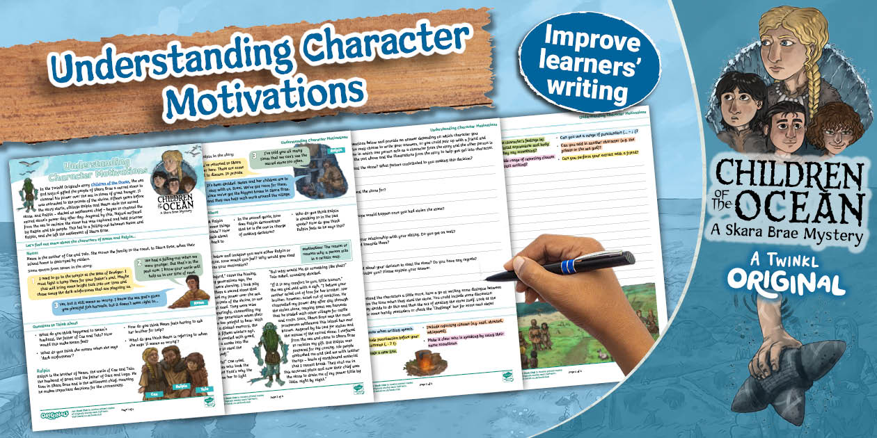 Understanding Character Motivations Activity