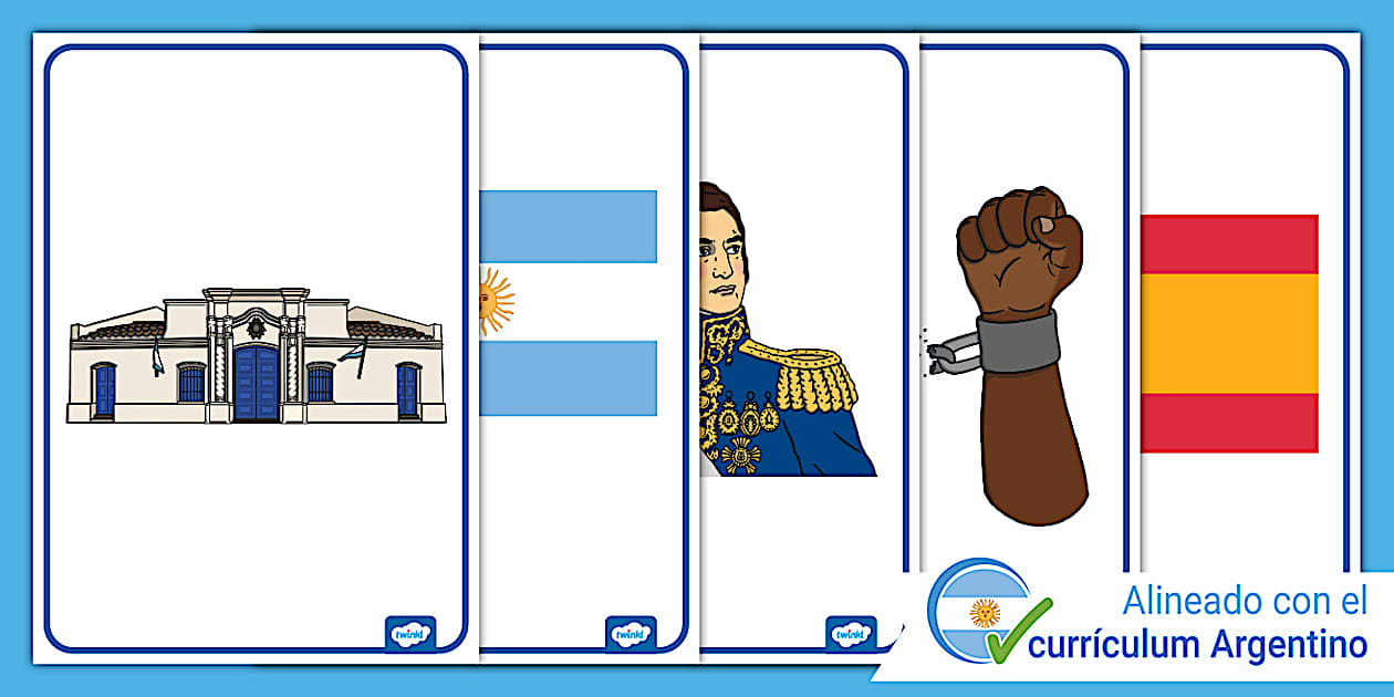 Imágenes del 9 de Julio (Día de la Independencia) - Twinkl