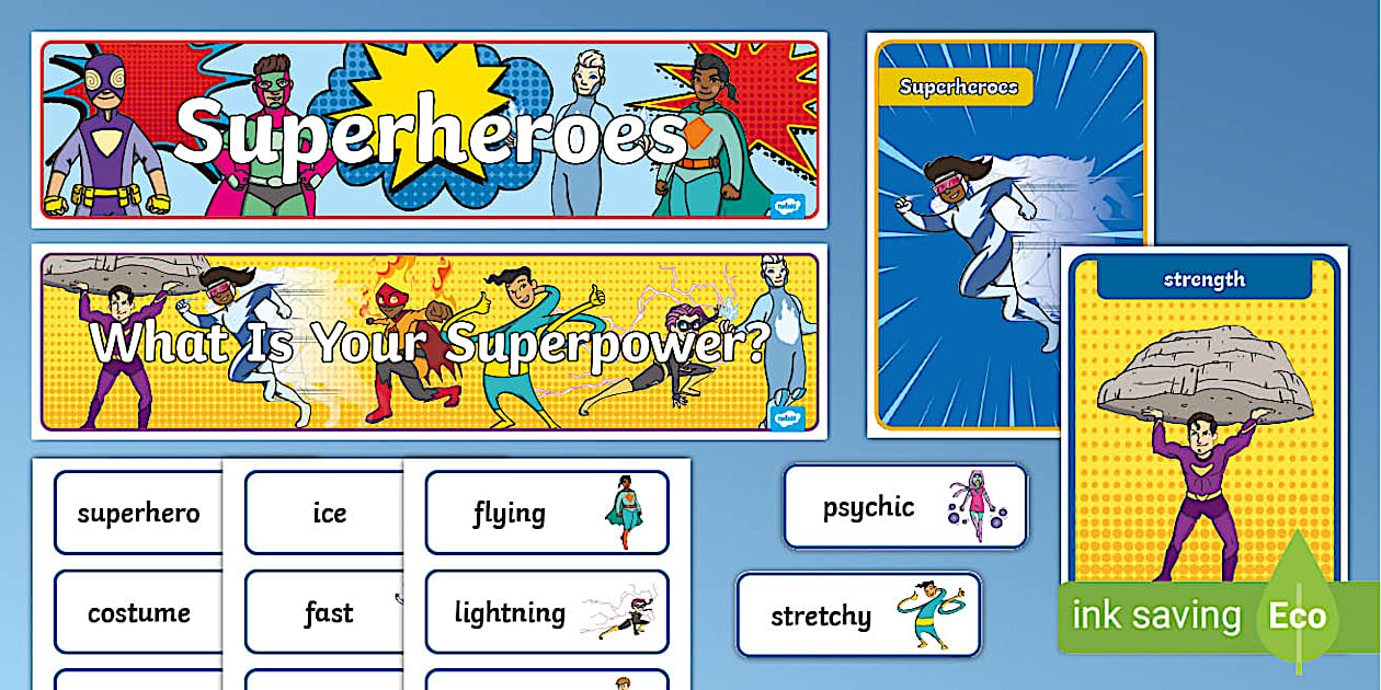 Superhero Role Play Pack- Superhero, superheroes, hero, role play, pack,