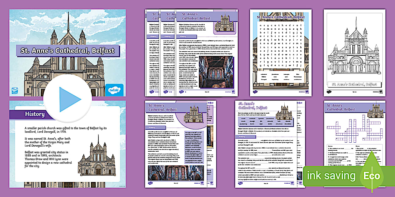 St. Anne's Cathedral Belfast KS2 Resource Pack - Twinkl NI