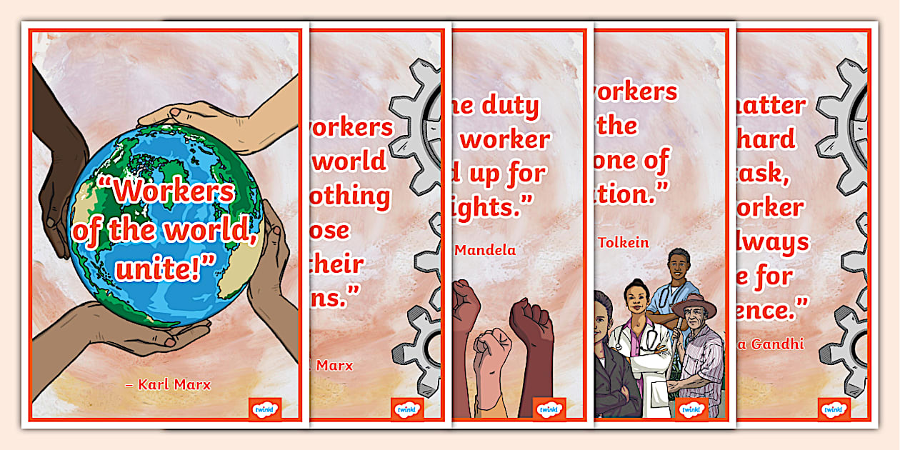 Workers' Day Quotes - Twinkl South Africa (Teacher-Made)