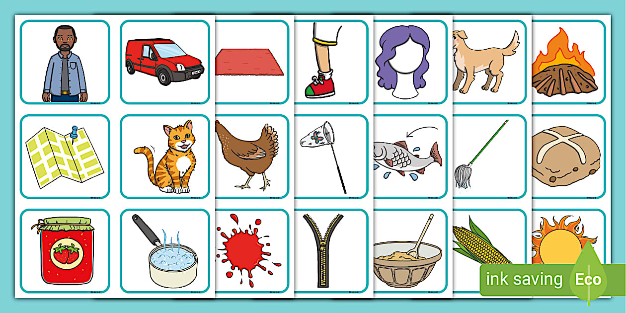 CVC Picture Cards for EYFS - Phonics - Twinkl Resources