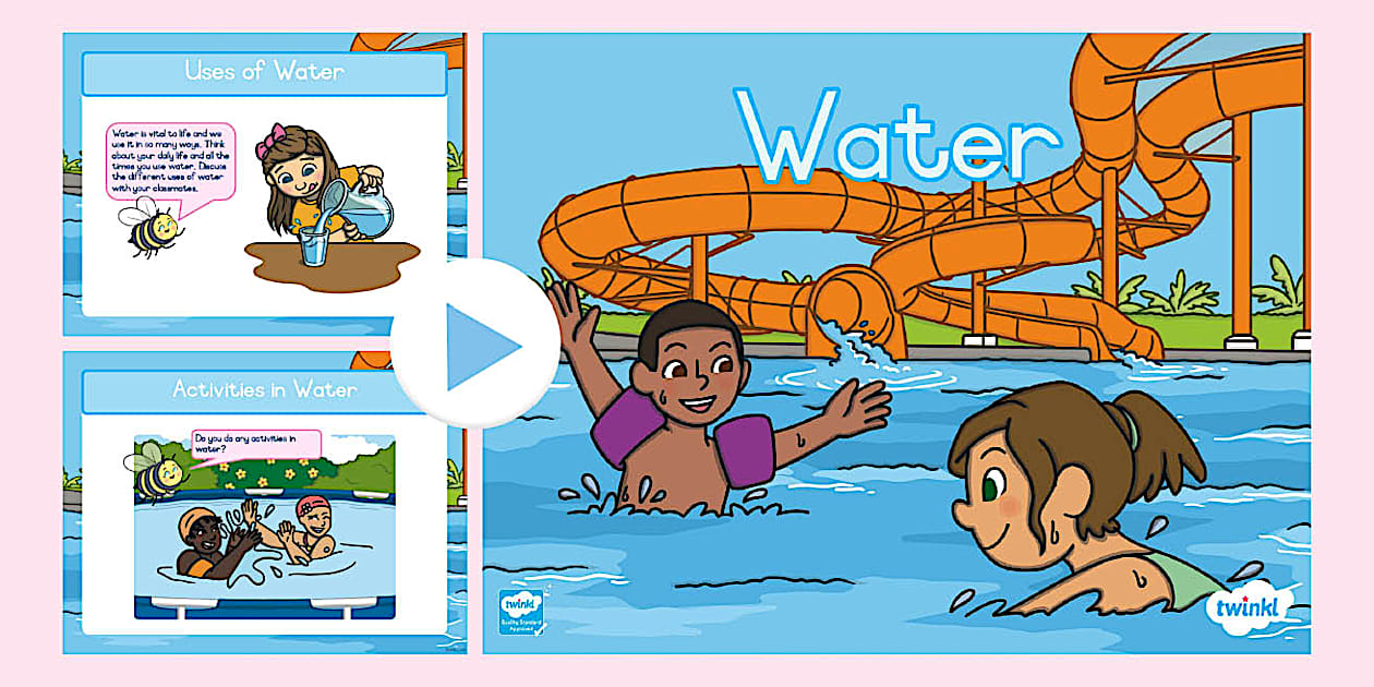 Grade 1 - Water Theme Discussion PowerPoint (teacher made)