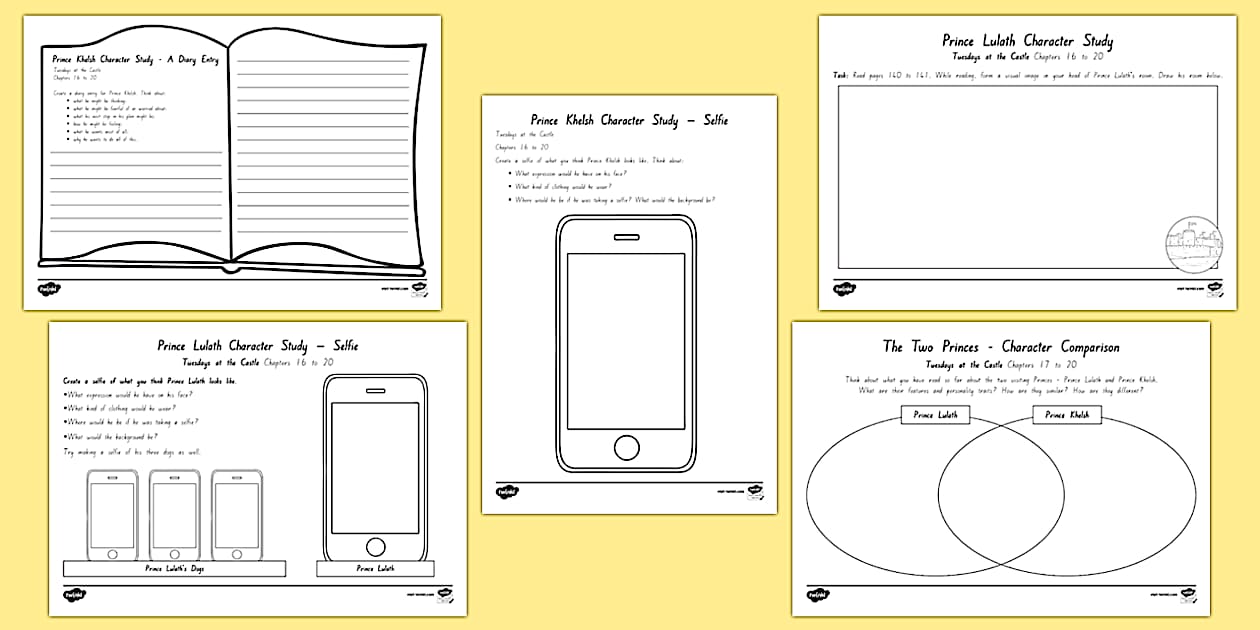 Years 3 to 4 Tuesdays at the Castle Chapters 17 - 20 Activity Pack