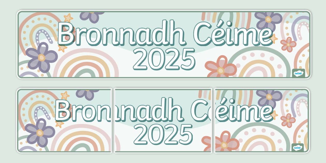 Bronnadh Céime (teacher made) - Twinkl