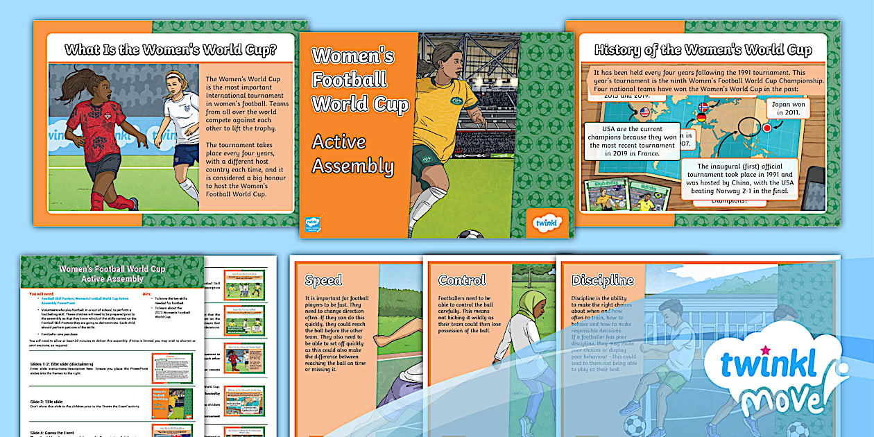 Women's Football World Cup Active Assembly Pack