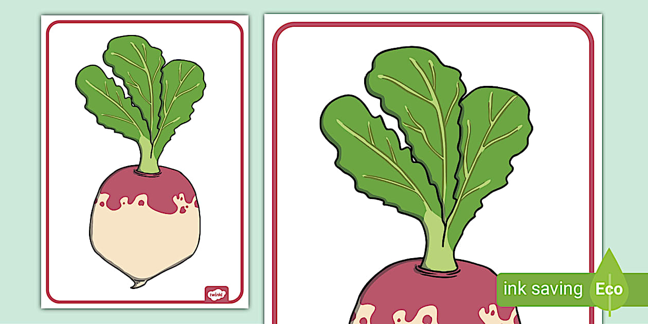 The Enormous Turnip Large Display Poster - Twinkl