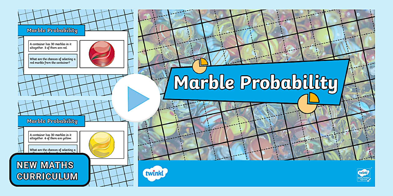 Marble Probability PowerPoint (Teacher-Made) - Twinkl