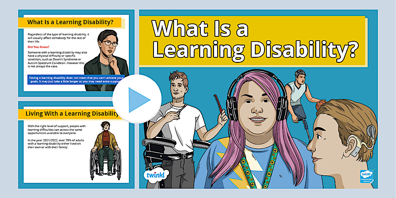 Older Learners: What Is a Learning Disability? - Twinkl