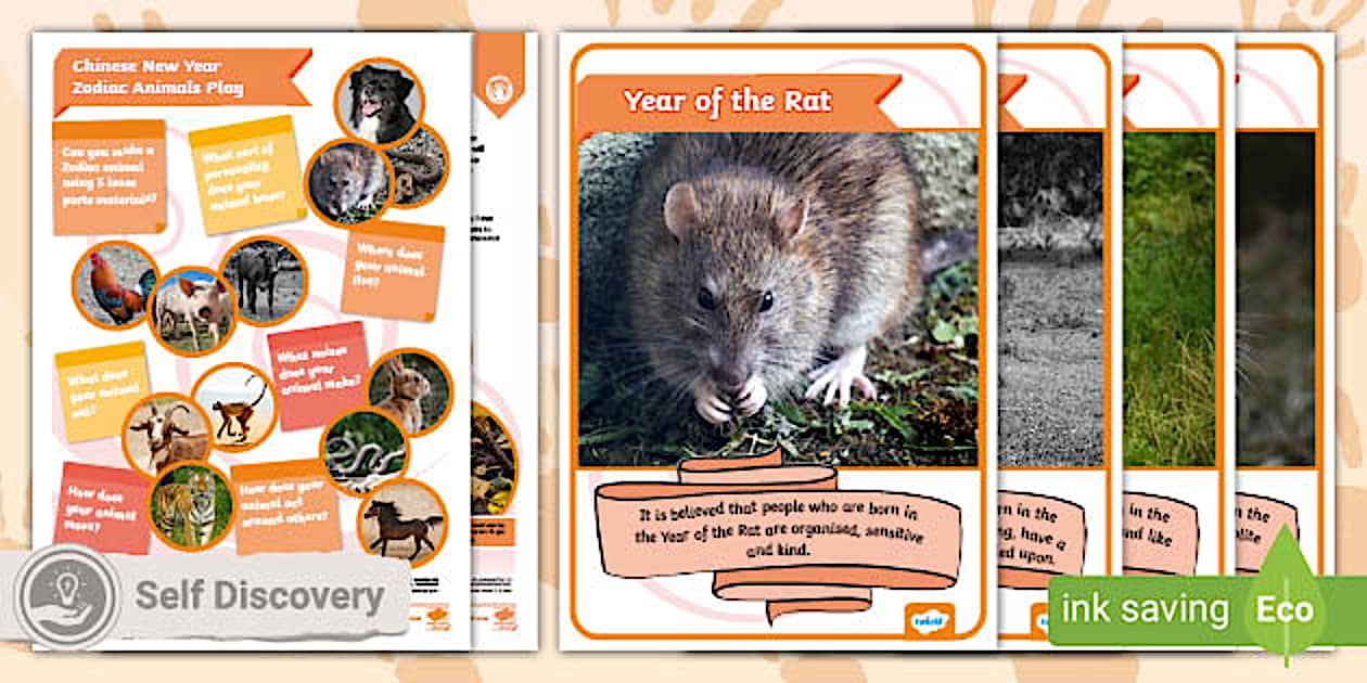 Chinese New Year Zodiac Animals Play Prompt Pack - Twinkl