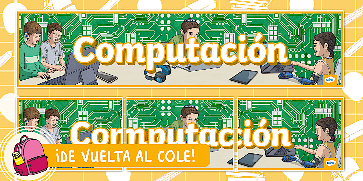Banner de computación | Recursos Educativos Twinkl - Twinkl