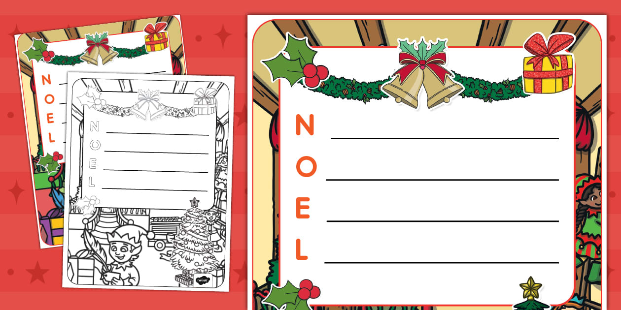 Acrostiche : Noël - Twinkl Noël Canada! (teacher made)