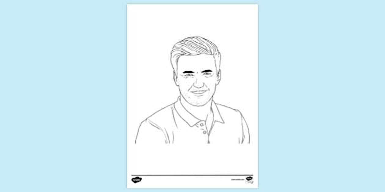 Gordon Reid Colouring | Colouring Sheets (Teacher-Made)