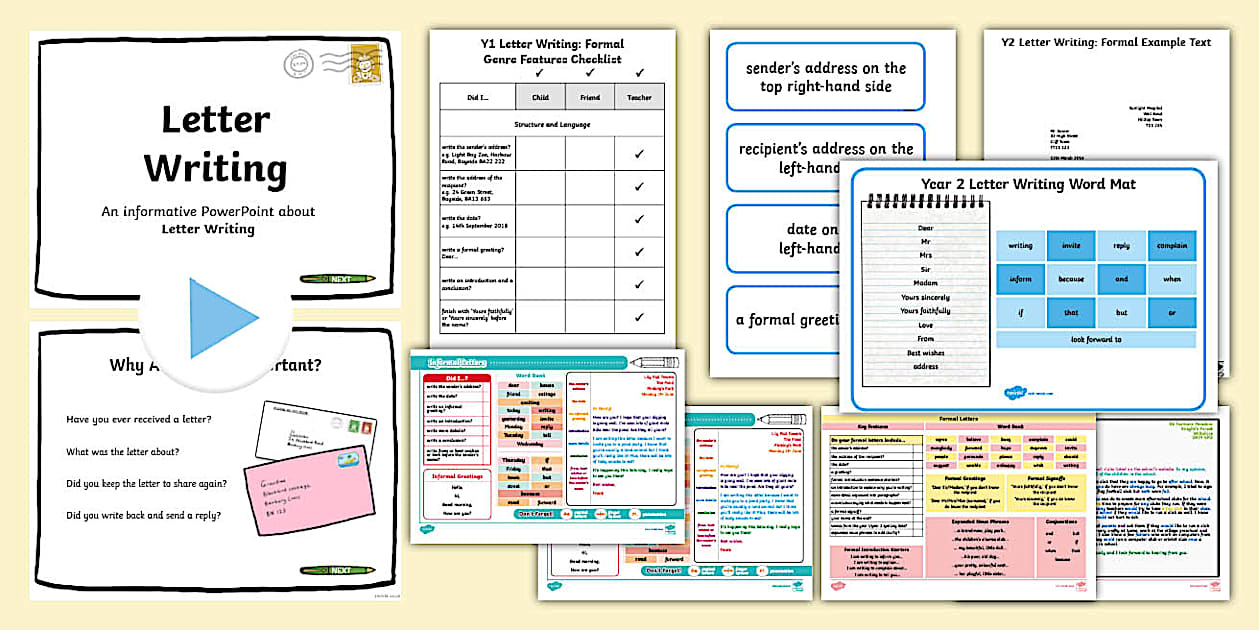 KS1 Letter Writing Resource Pack (teacher made) - Twinkl