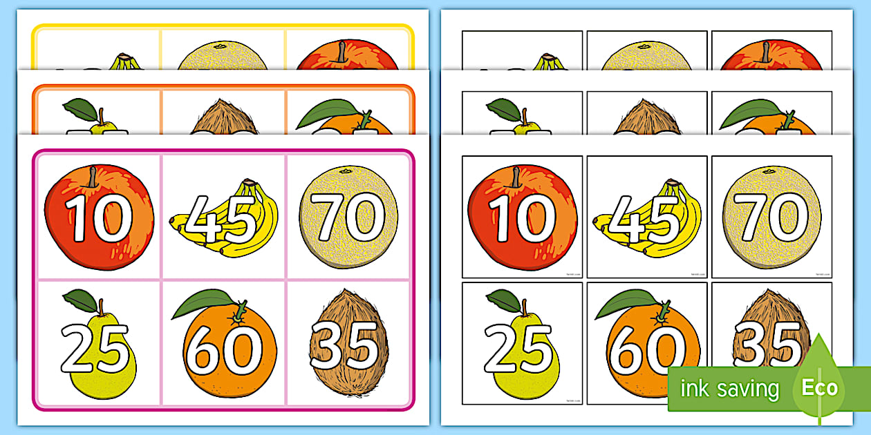 Number Bonds to 100 Multiples of 10 and 5 Bingo - Twinkl