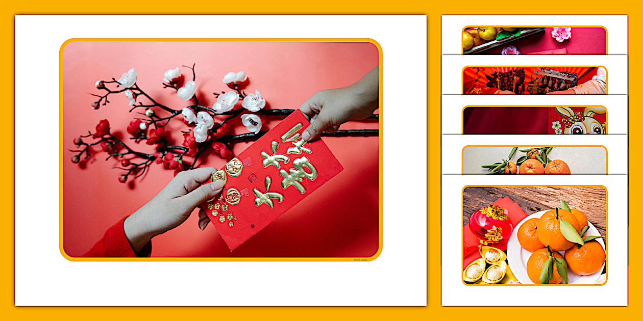 Traditional Lunar New Year Gifts Photo Pack (Teacher-Made)