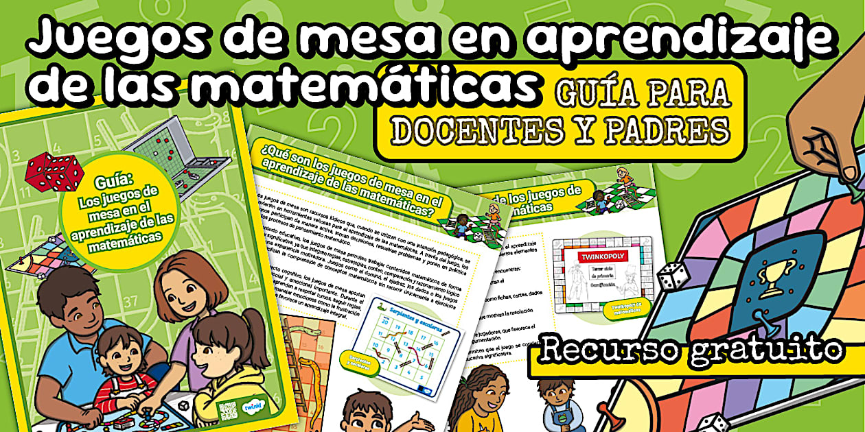 Guía-Juegos de mesa en el aprendizaje de las matemáticas