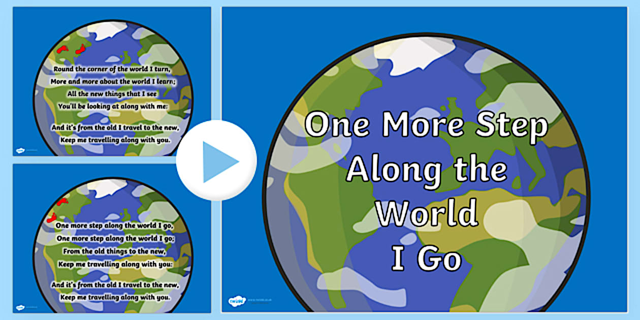 One More Step Along the World I Go Hymn Lyrics PowerPoint