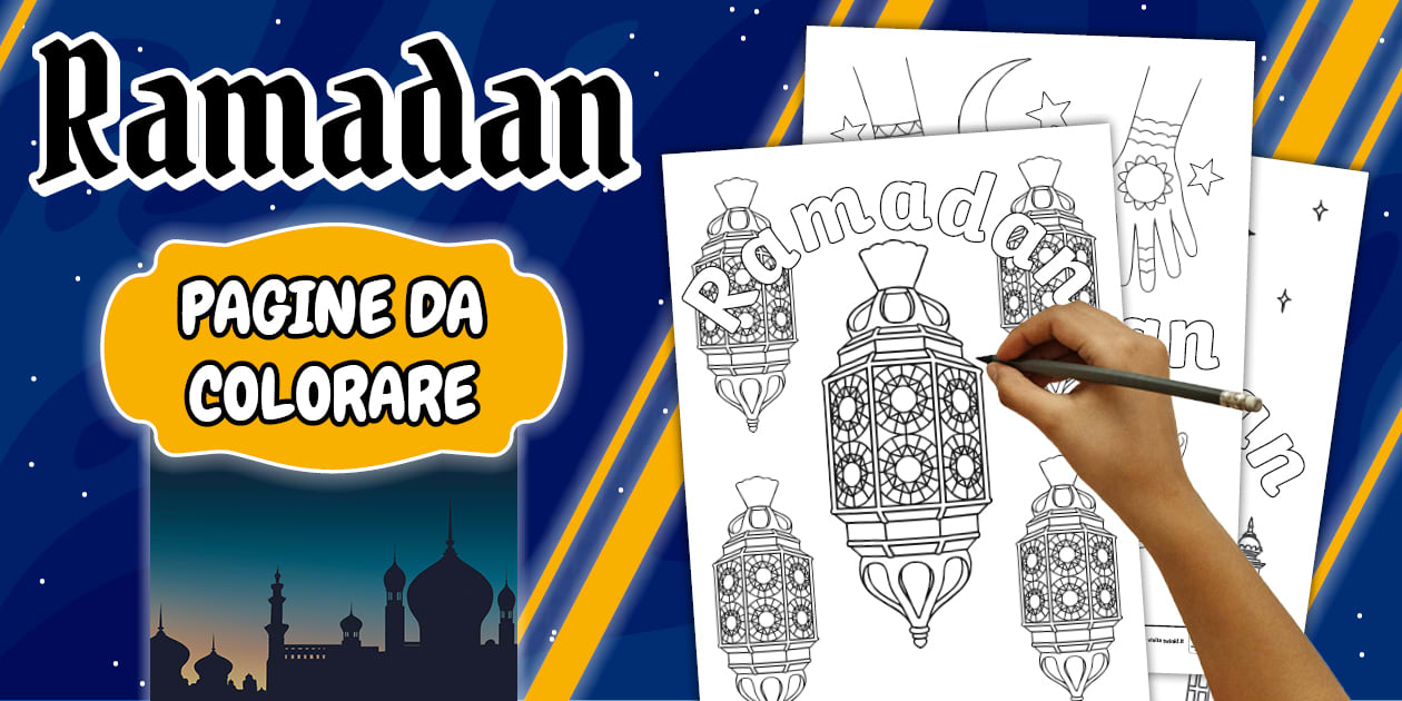 Ramadan: pagine da colorare