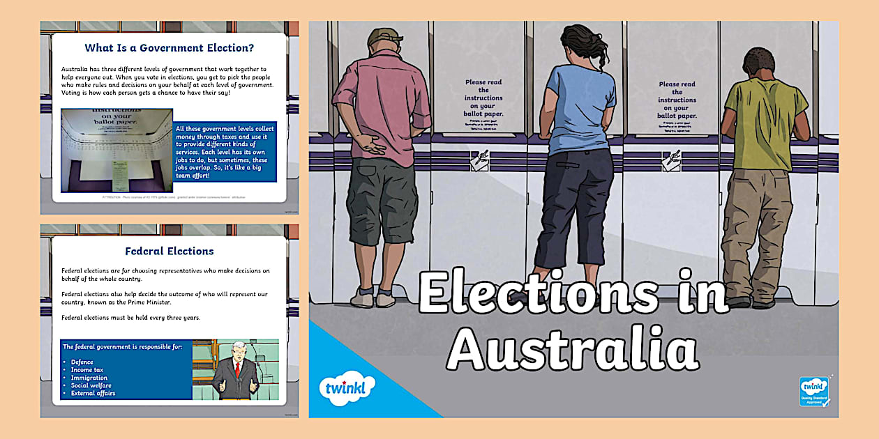 Elections in Australia (teacher made) - Twinkl