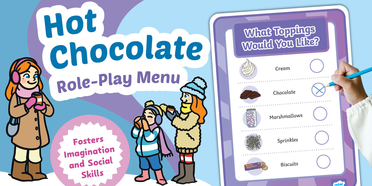 Hot Chocolate Role-Play Menu