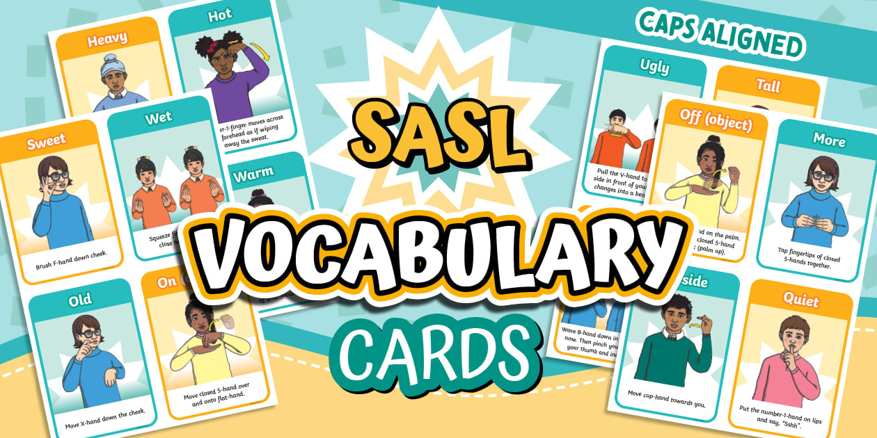FP - SASL - Vocabulary - Card Set (CAPS Aligned)