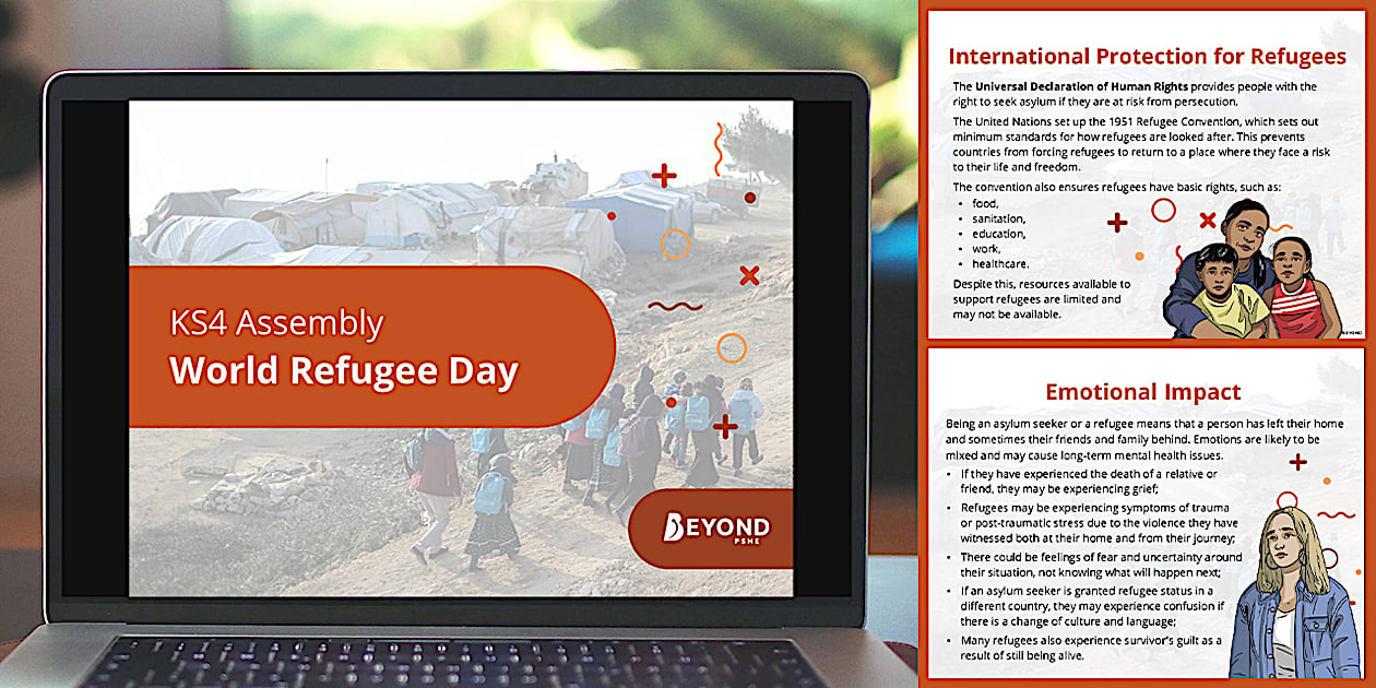 World Refugee Day Assembly KS4 (teacher made) - Twinkl