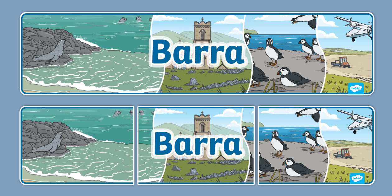 Barra Display Banner (teacher made) - Twinkl
