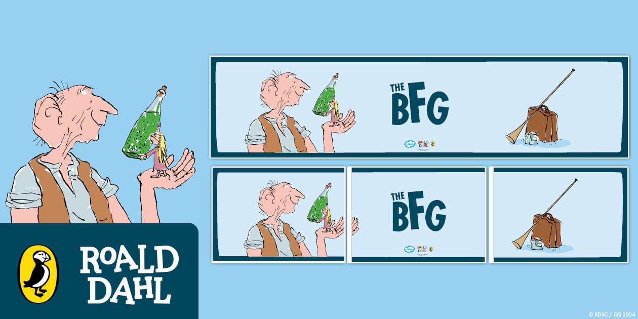 FREE! - The BFG: Display Banner (teacher made) - Twinkl