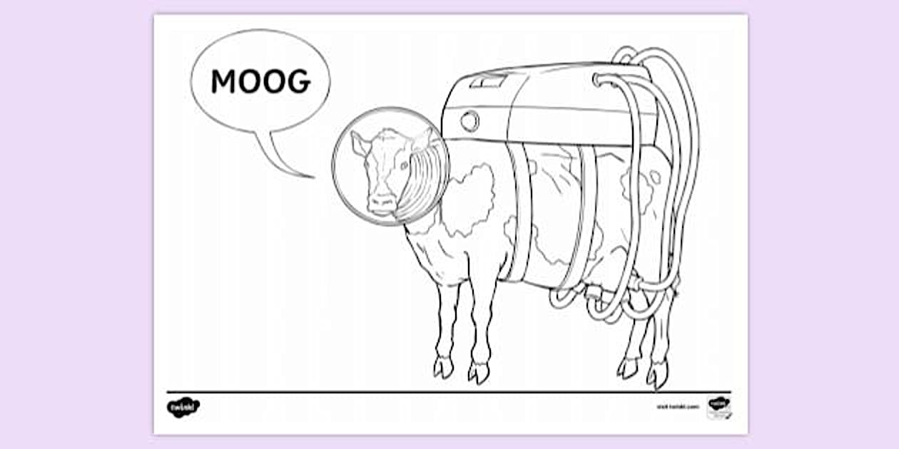 Moog Colouring Sheet | Colouring Sheets (Teacher-Made)