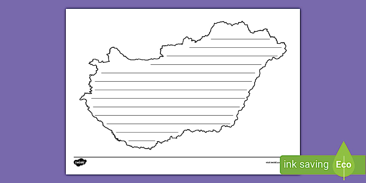 Hungary Writing Template (Teacher-Made) - Twinkl