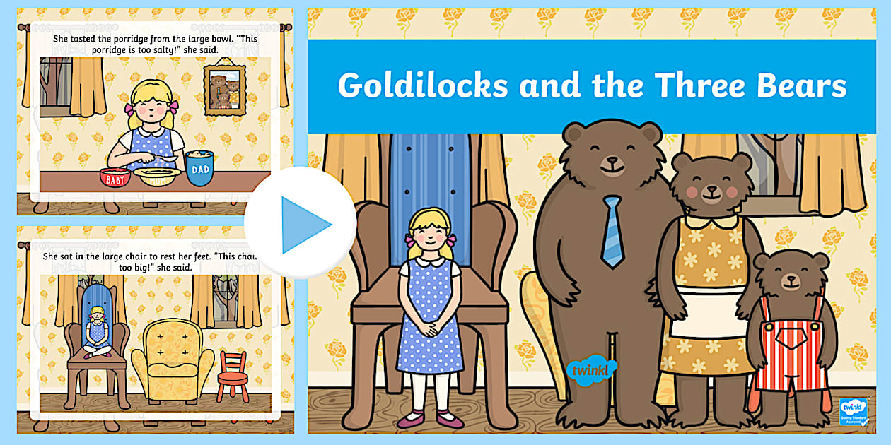 Goldilocks Story PowerPoint (teacher made) - Twinkl
