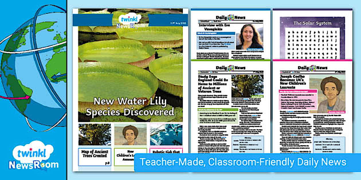 NewsRoom KS2 Weekly News Magazine- 11th July 2022 - Twinkl