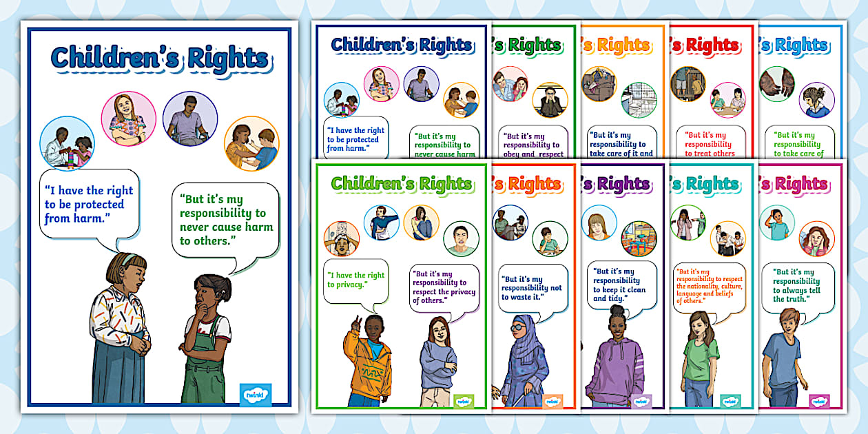 Children's Rights in South Africa Infographics - Twinkl