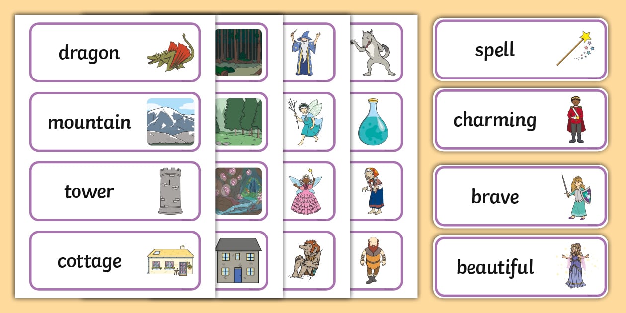Fairytale Word Cards