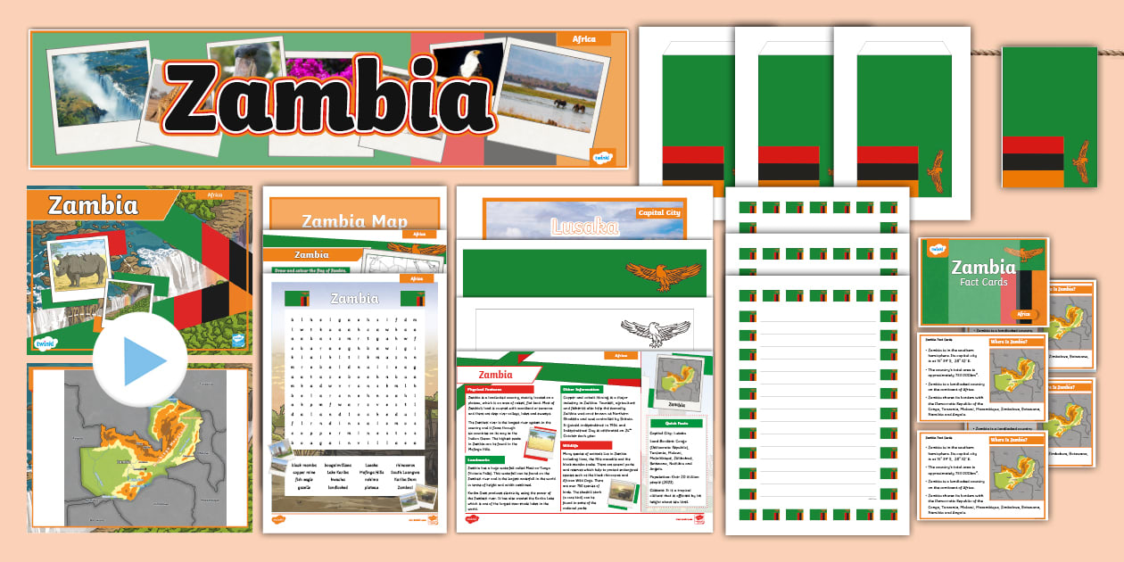 KS2 Zambia Resource Pack - Twinkl