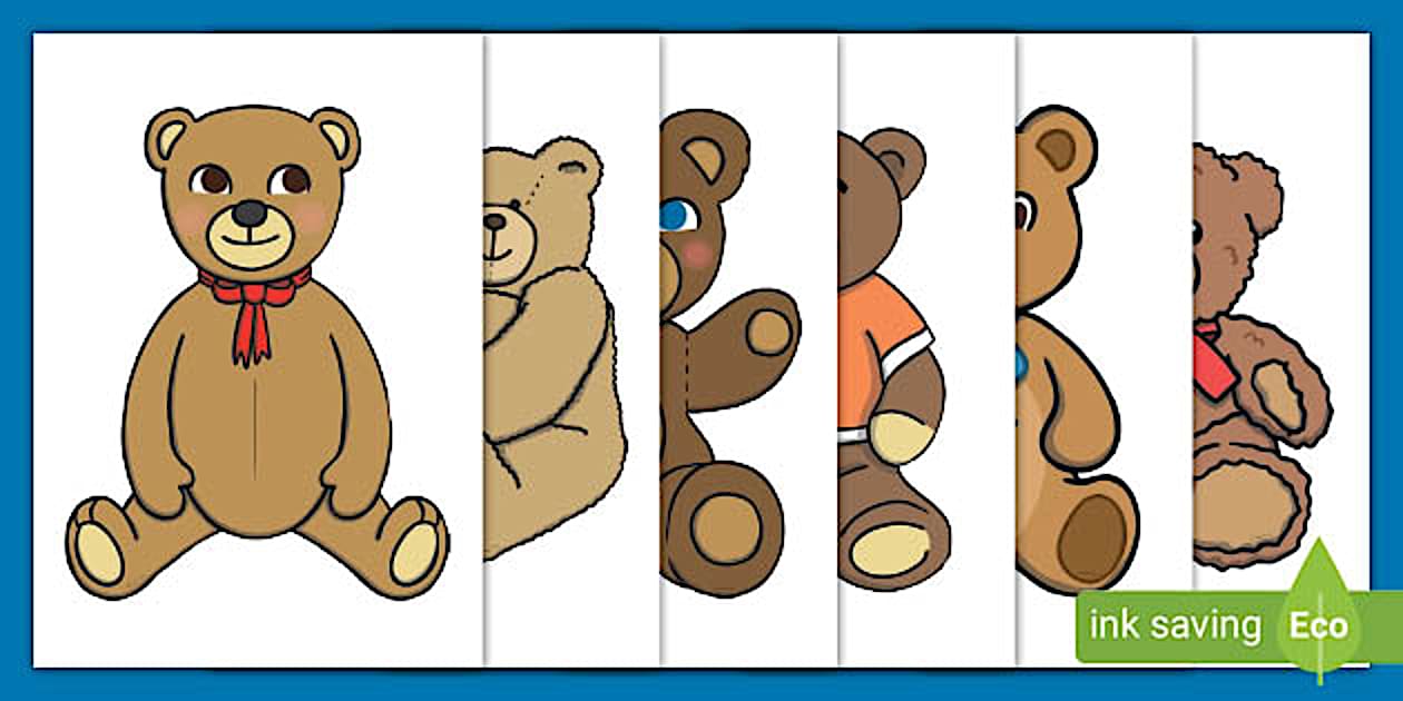 Class Bear Mascot Cut-Outs (teacher made) - Twinkl