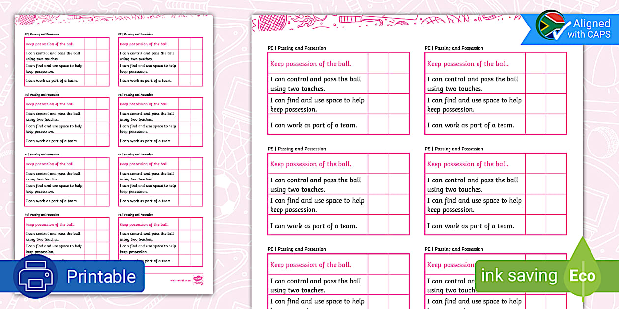 Grade 5 Physical Education: Invasion Games Success Criteria