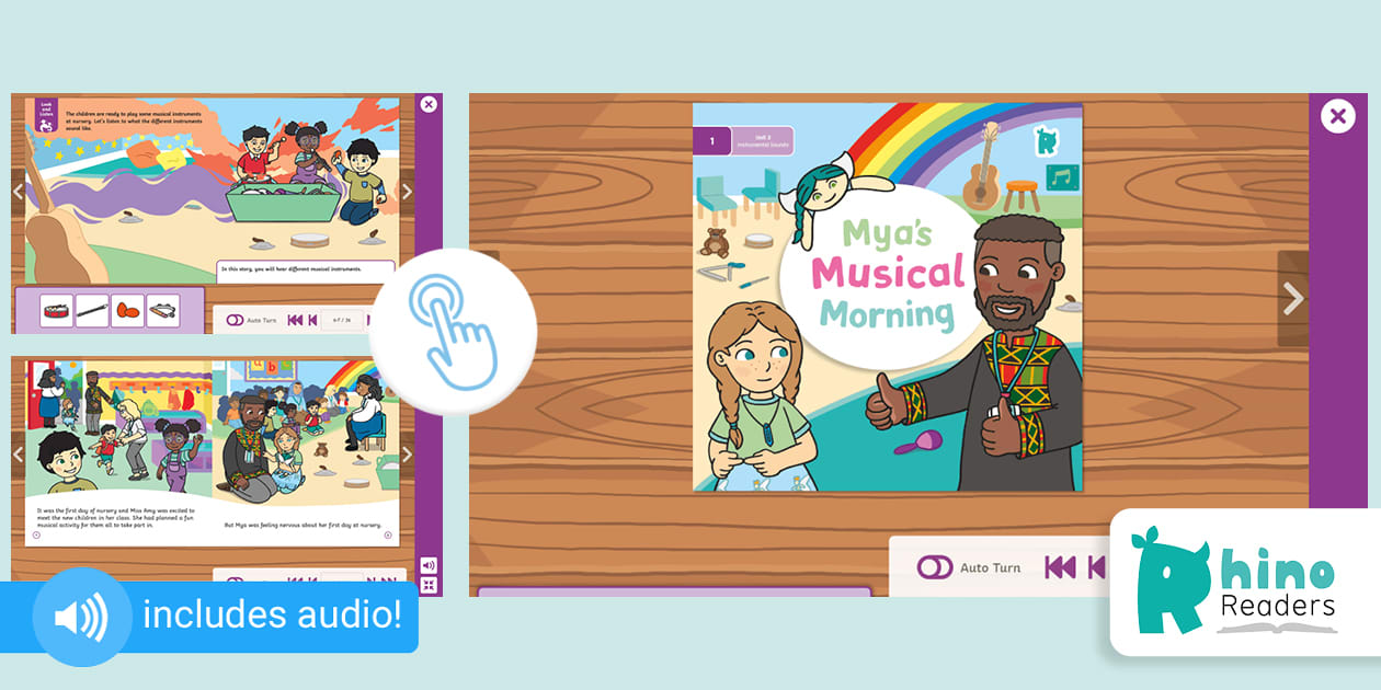 Level 1 Unit 3 Reading Scheme Book: Mya's Musical Morning
